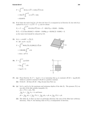 Solution Manual : Chapter - 06 Application of the Definite Integral in ...