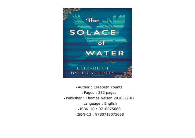 Solace of Water | PPT