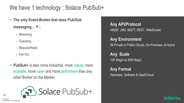 Cloud Expo Europe 2019 - Solace Presentation | PPTX | Cloud Computing | Internet