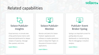Solace Pubsub+ Distributed Tracing OpenTelemetry | PDF