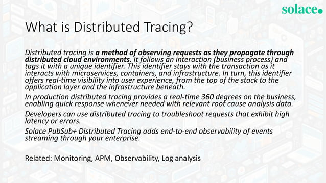 Solace Pubsub+ Distributed Tracing OpenTelemetry | PDF | Cloud Computing | Internet