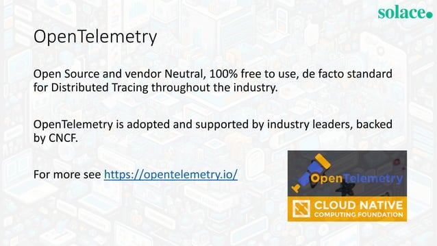 Solace Pubsub Distributed Tracing Opentelemetry Pdf Cloud