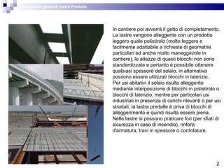 Solaio predalles | PPT