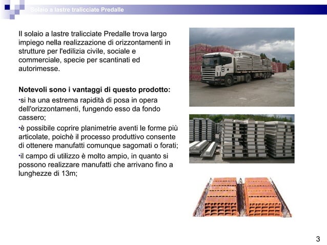 Solaio predalles | PPT