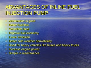 presentation of fuel injection pumps | PPT