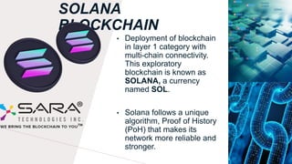 Solana Blockchain | PPTX