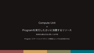 Compute Units/Budget最適化 - Solana Developer Hub Online 6 #SolDevHub | PPT
