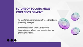 Solana meme coin development- Basic Overview | PDF | Computing | Technology & Computing