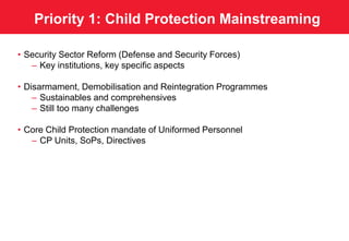 Key Focus of Priorities that Child Protection Actors should focus on | PPT