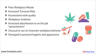 How Drug Abuse affect employees at your workplace? | PPT