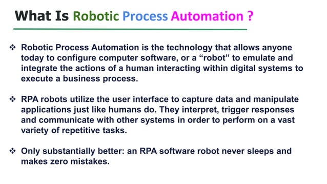 Solanki bhargav introduction-to-robotic-process-automation- | PPT