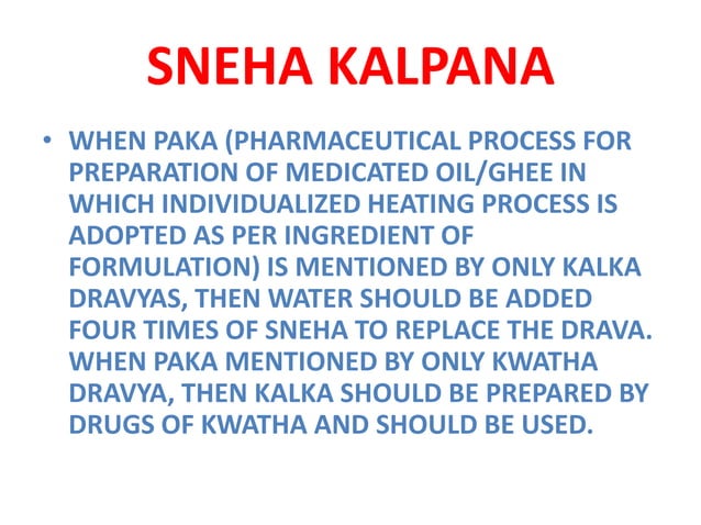 PREPARATION OF AYURVEDA DRUGS ACCORDING TO PANCHABHAUTIK CHIKITSA | PPT