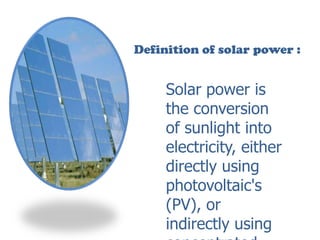 Solar | PPT