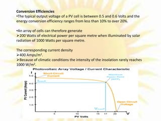 Solar power plants for generation of electricity | PPTX