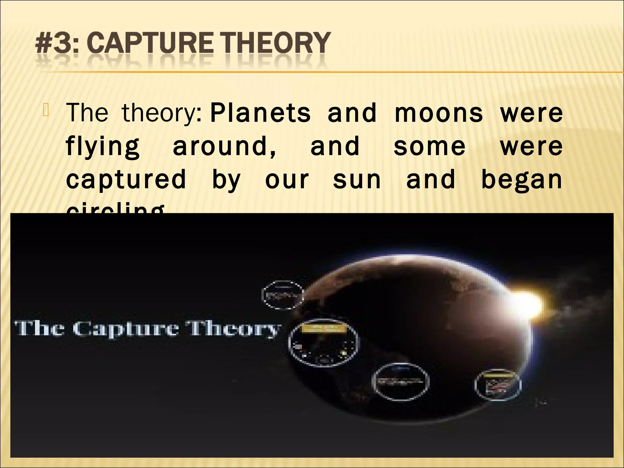 Thoeries of the Origin of Solar System | PPT