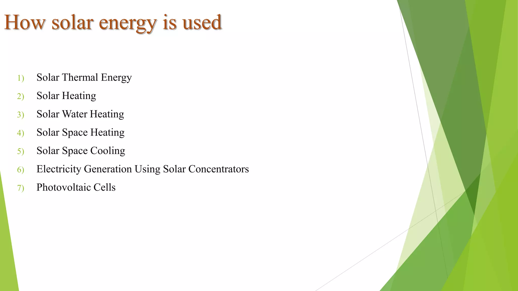 Solar energy(Renewable source) | PPTX