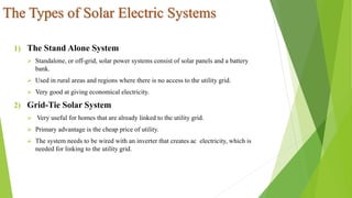 Solar energy(Renewable source) | PPTX