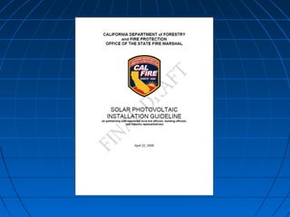 Solar PV fire safety | PPT