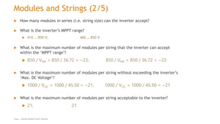 presentations for the project of solar energy | PPTX
