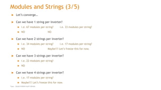 presentations for the project of solar energy | PPTX