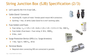 presentations for the project of solar energy | PPTX