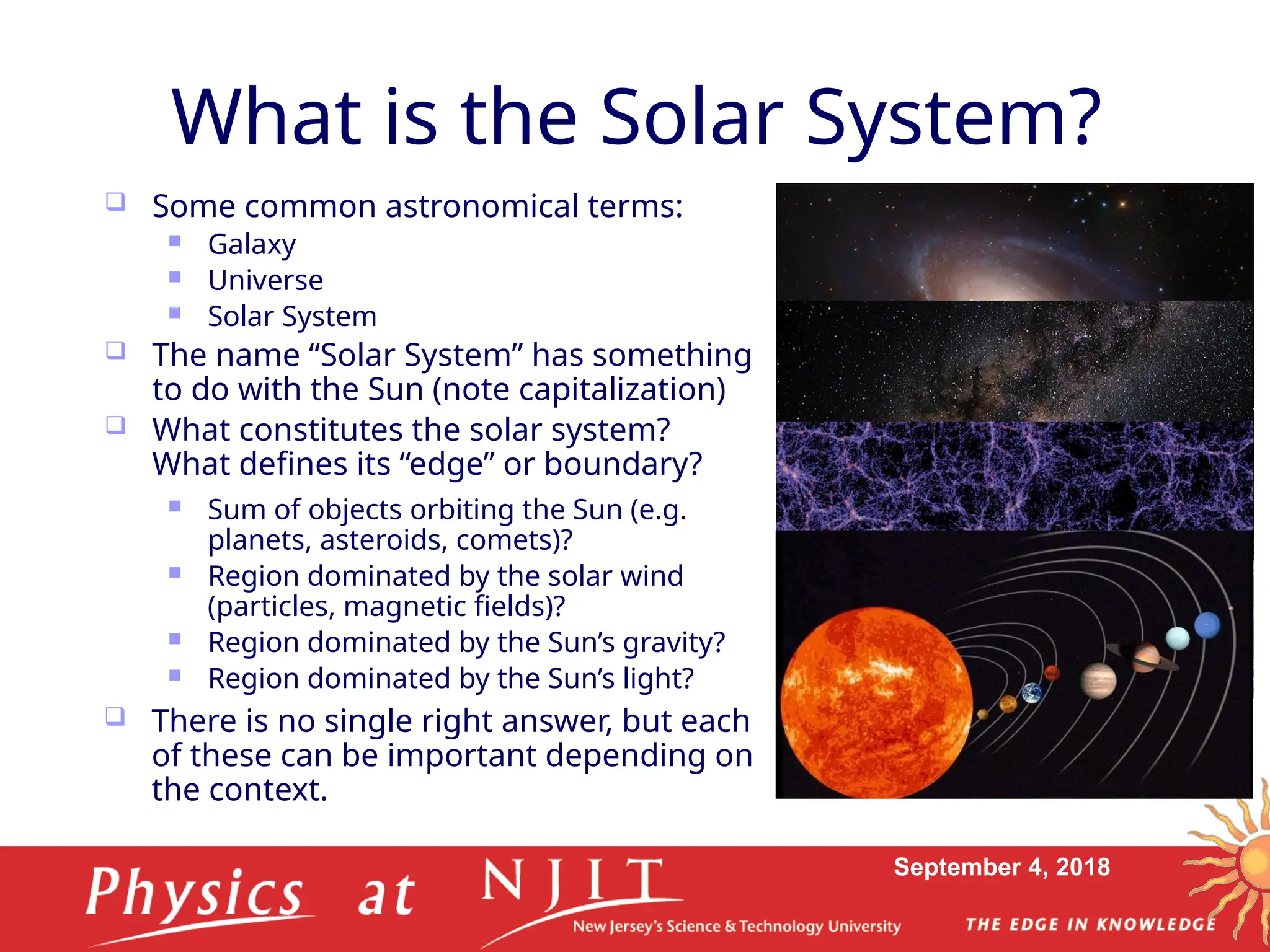 Solar System Presentation for school students | PPTX