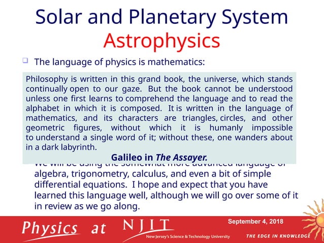 Solar System Presentation for school students | PPTX | Physics | Science