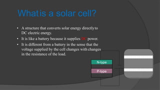 uses of Solar cell | PPT