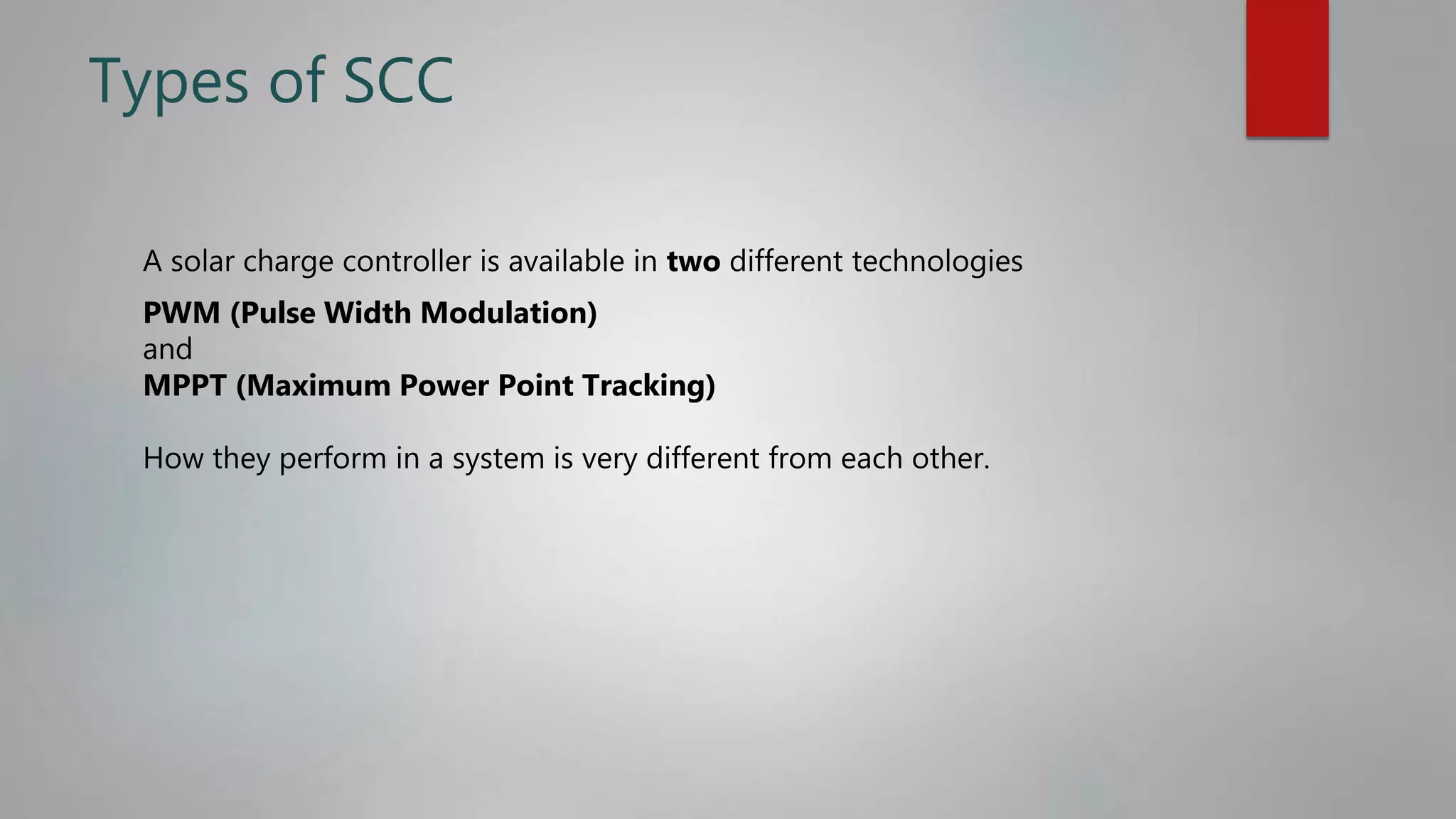 Solar charge-controller-presentation | PPTX