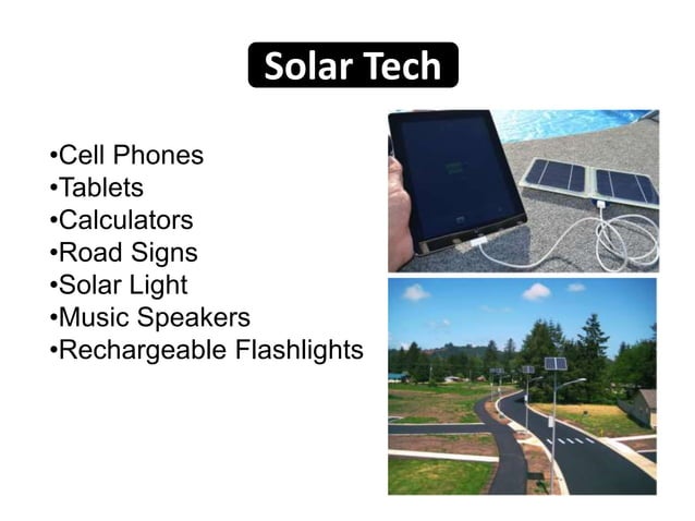 Solar Energy Presentation - PowerPoint | PPTX | Environment | Science