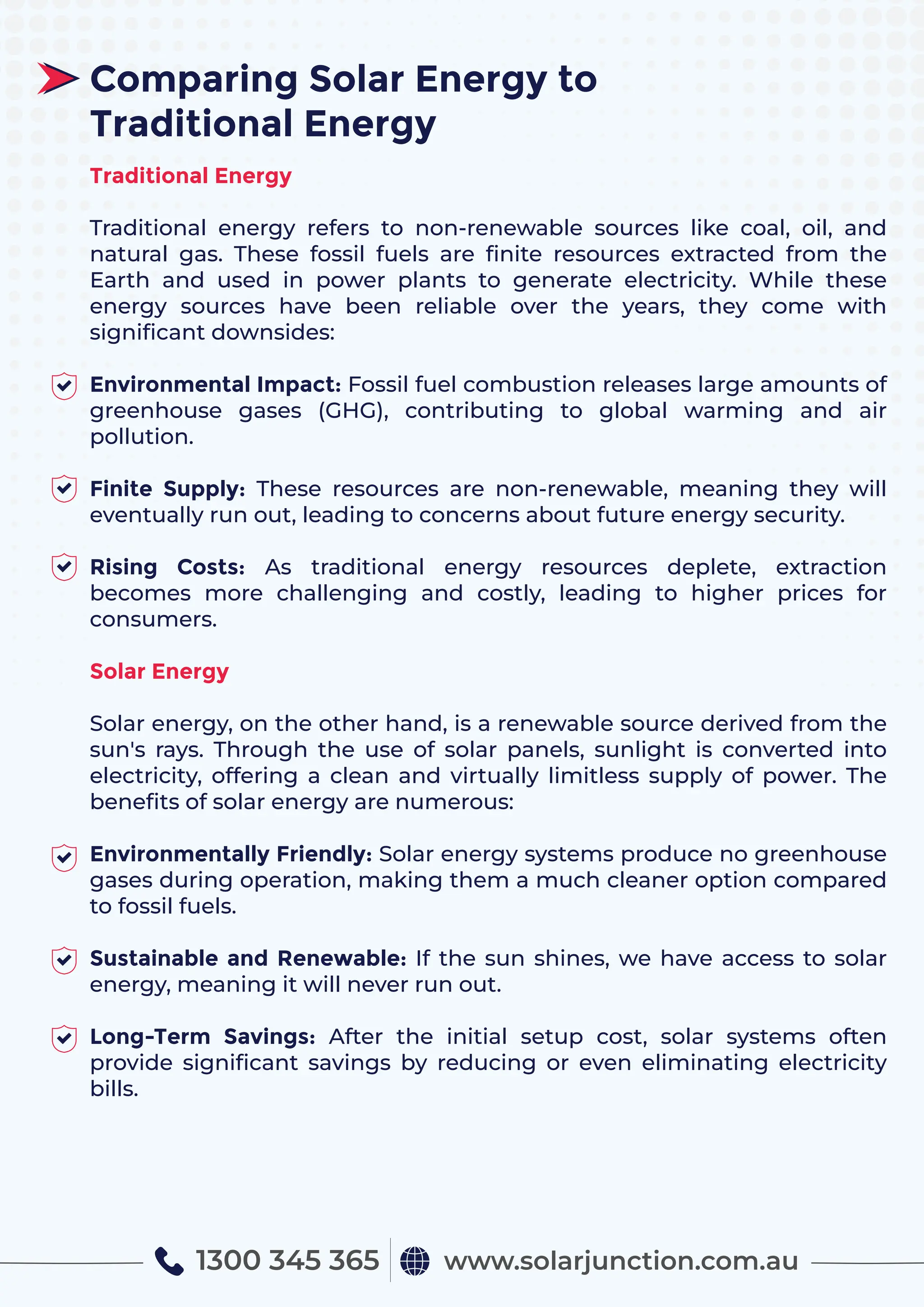 Solar Energy vs. Traditional Energy: Why Go Solar? | PDF | Power and ...