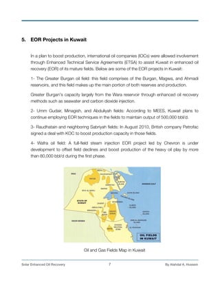 Solar Enhanced Oil Recovery | PDF