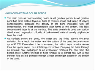 Solar pond | PPT