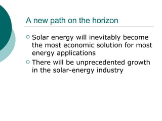 Solar Revolution | PPT