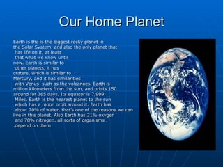 solar system | PPT