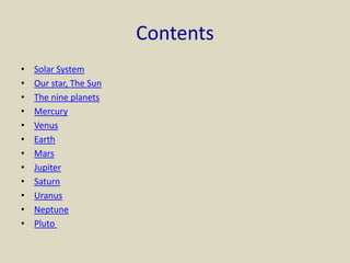 Solar system-powerpoint | PPT
