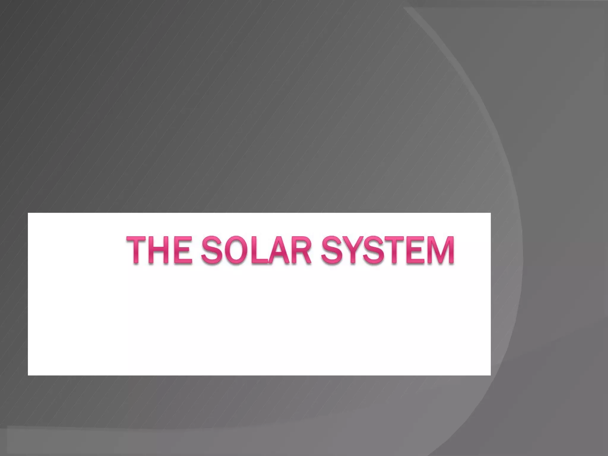 Solar System Powerpoint Lesson | PPT