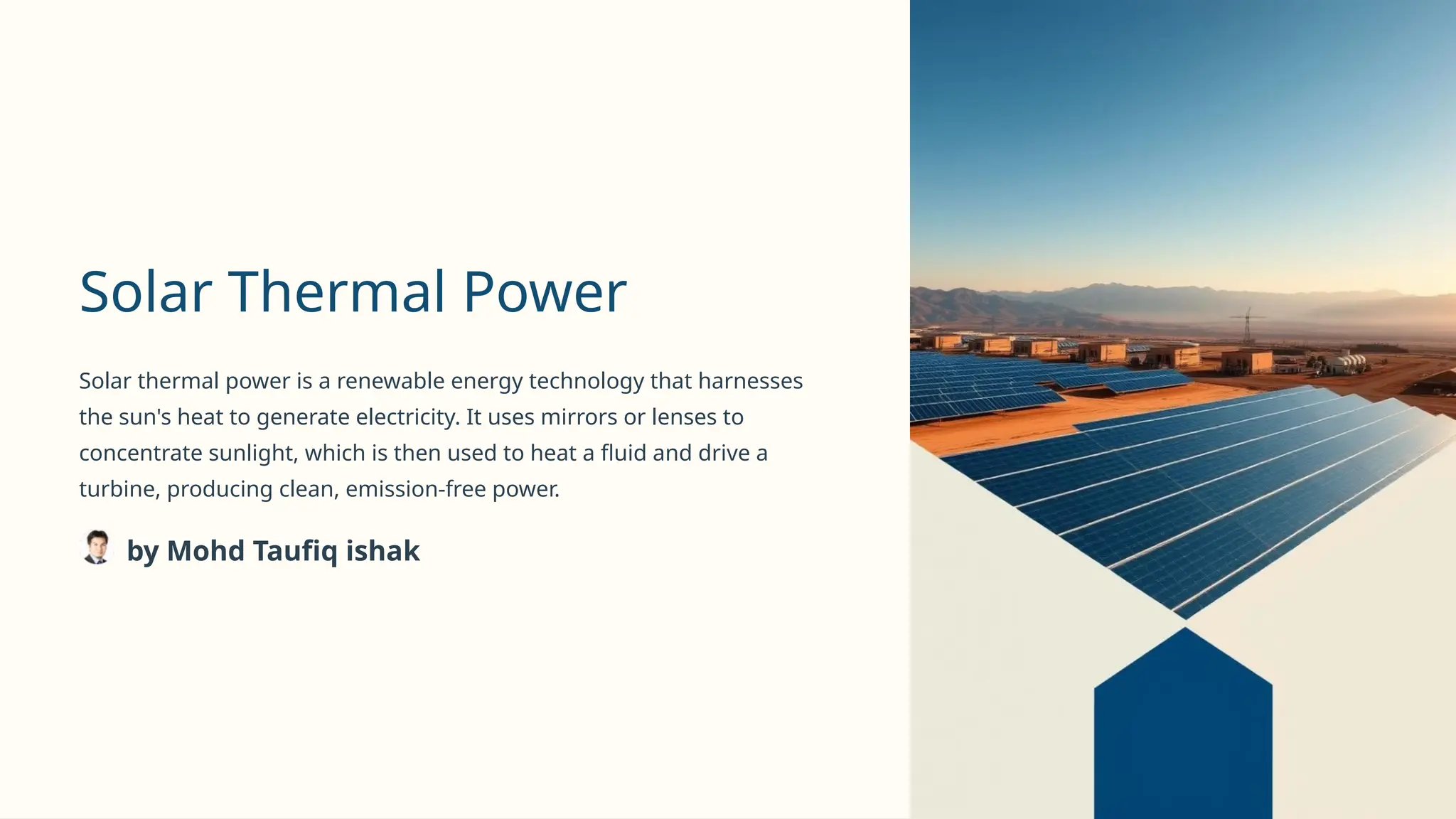 Solar-Thermal-Power and energy power.pptx
