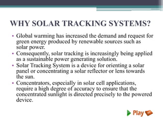Solar tracking-system-ppt | PPTX