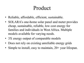 Solara investor presentation | PPT