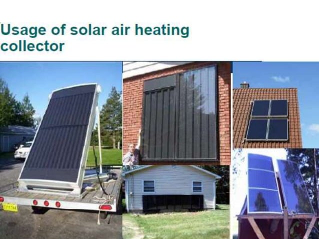 introdution to Solar air heating systems | PPTX