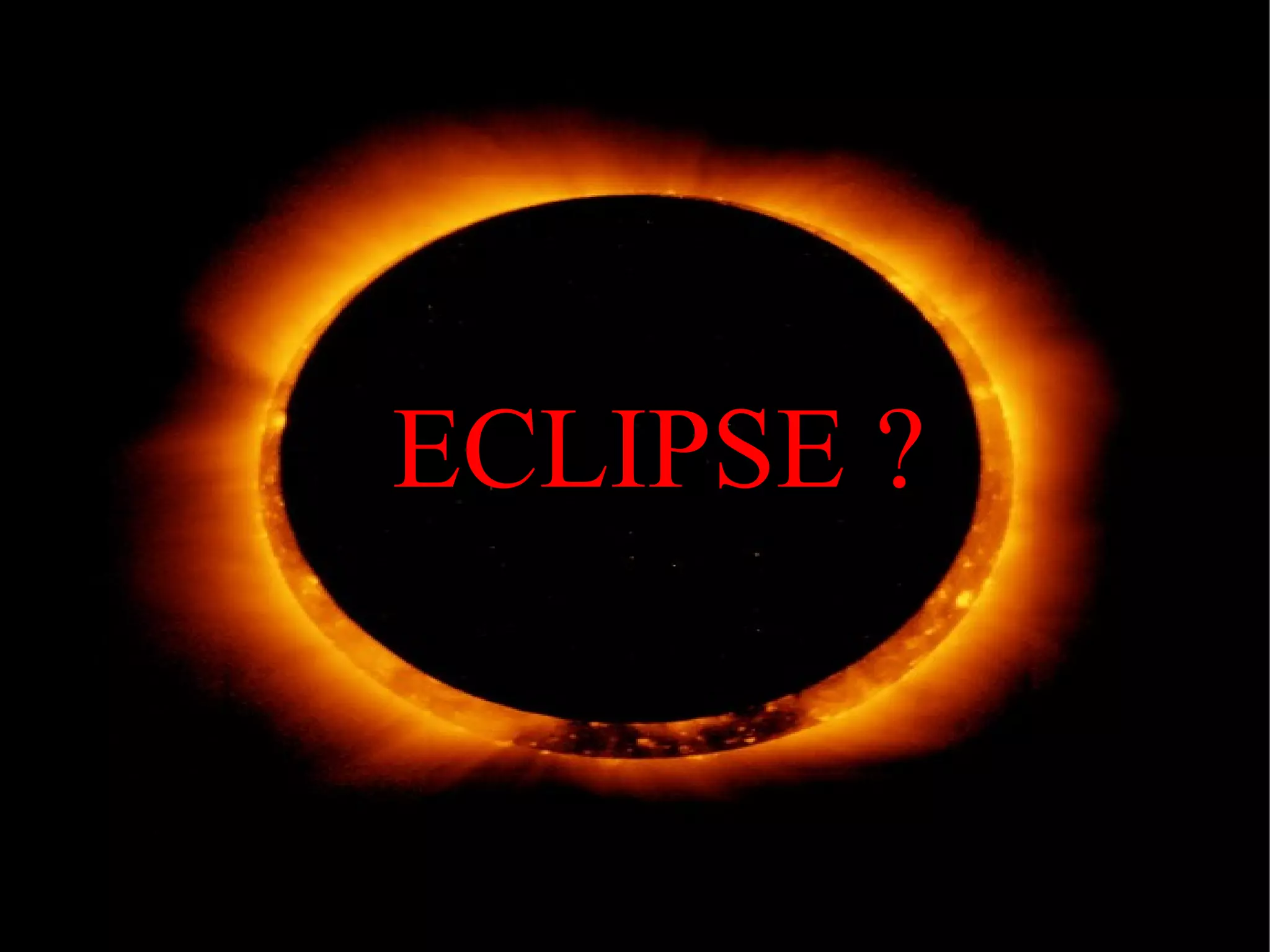 Solar and lunar eclipse | ODP