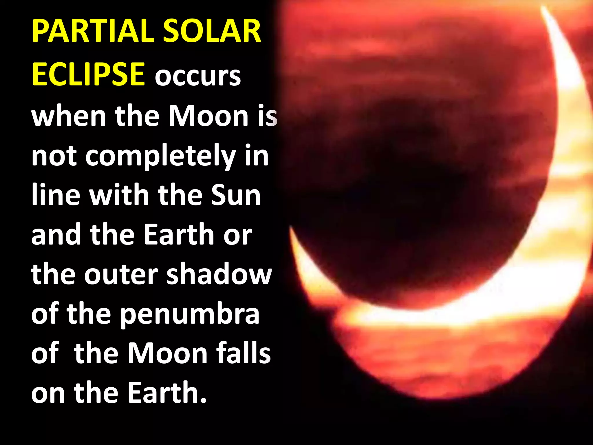 Solar and lunar eclipses | PPTX