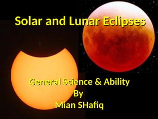 Solar_and_Lunar pollutionone_Eclipses.ppt