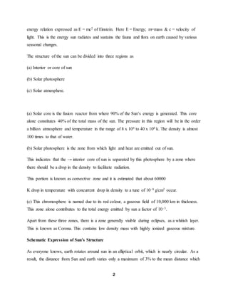 Solar and wind students lecture notes with exercises | DOCX