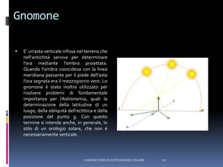 Solar Astronomy Classe Prima | PPSX