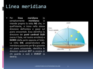 Solar Astronomy Classe Prima | PPSX