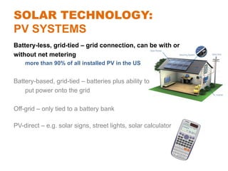 Solar Basics Core (System Design & Technology) | PPT