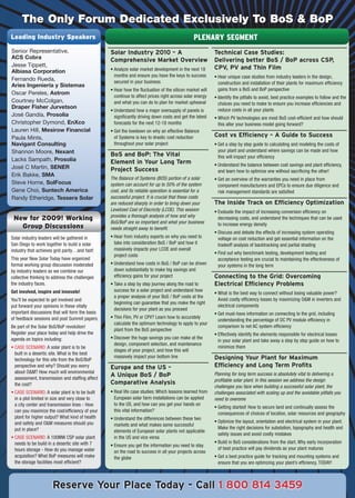 Solar BoS BoP Usa 09 | PDF