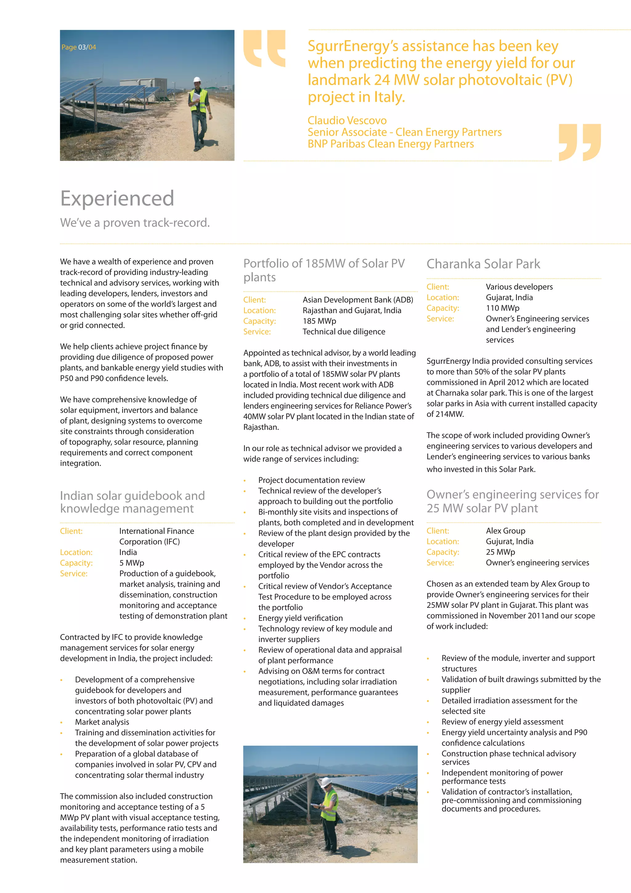 Solar Brochure | PDF